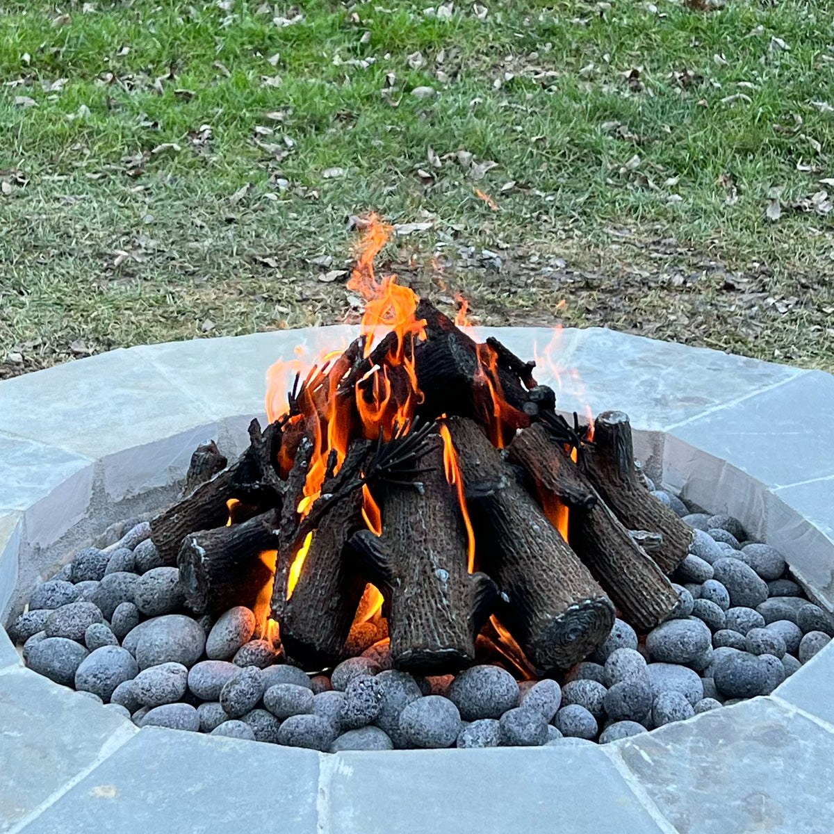 Alpine Steel Log Fire Pit – SteeLog