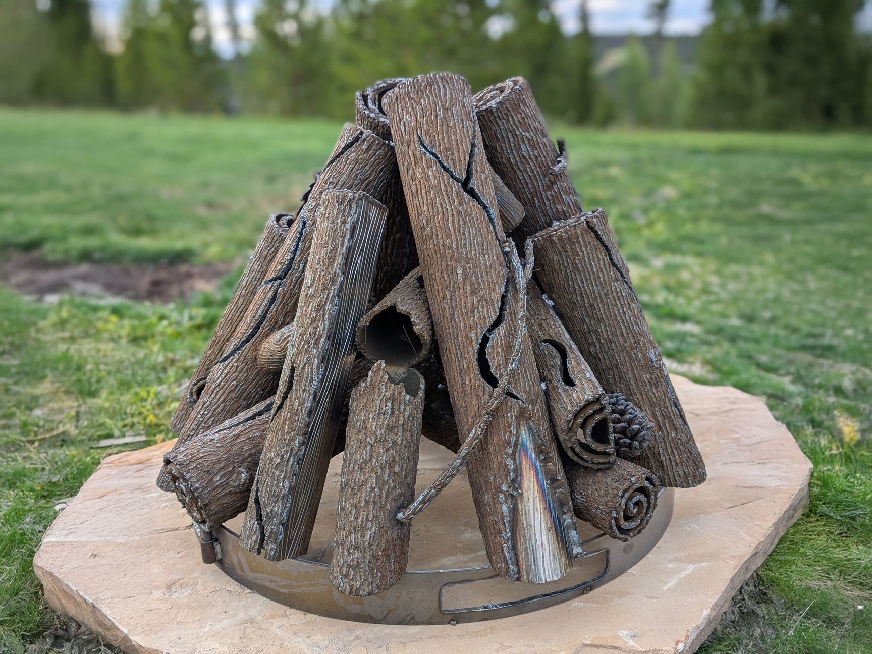 SteeLog | The Original Steel Log Fire Pits